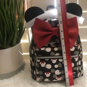 Loungefly | Bags | Loungefly Nwt Disney Mini Mouse Ears Backpack | Poshmark